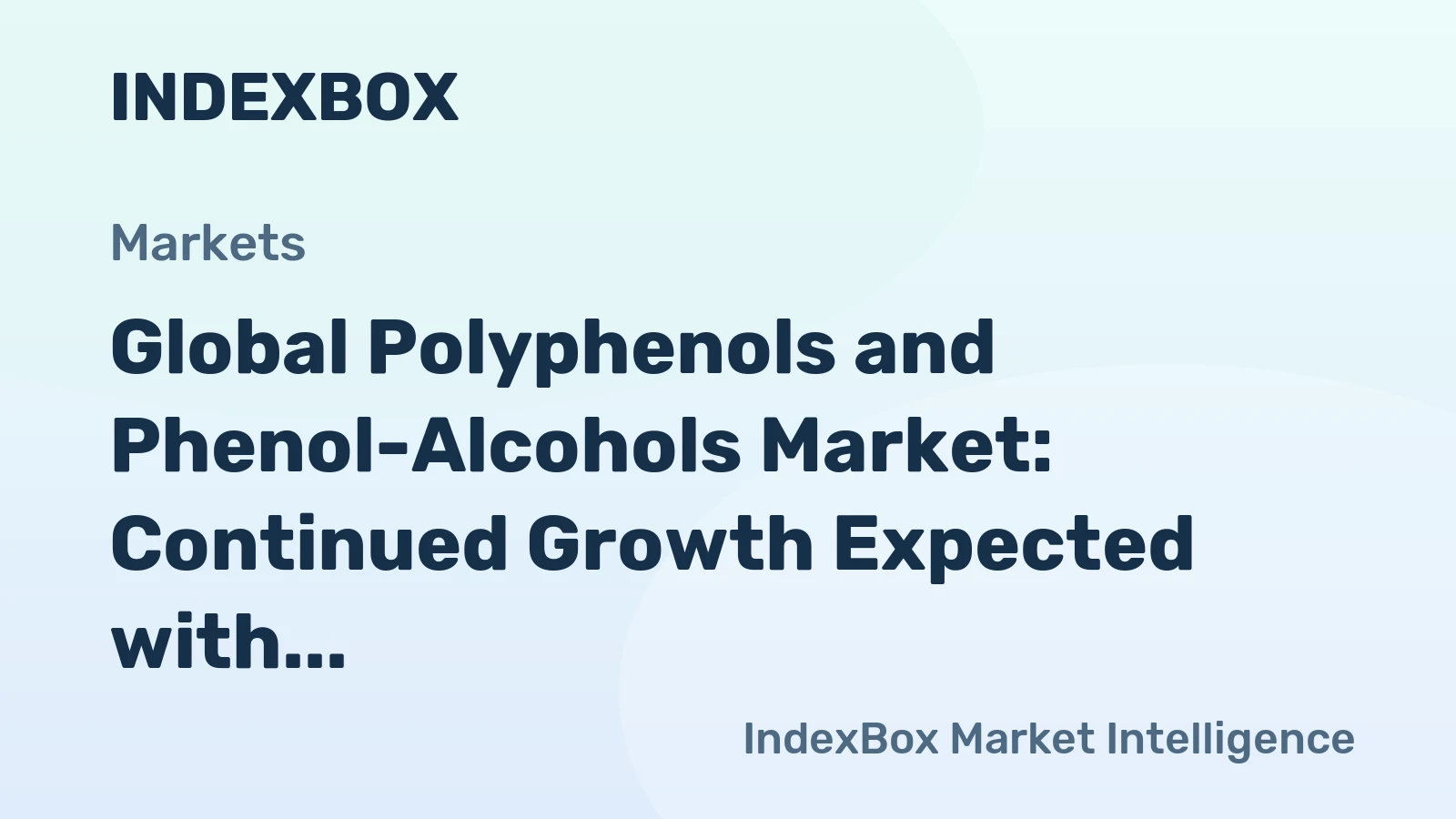 Global Polyphenols and Phenol-Alcohols Market: Continued Growth Expected with 216K Tons Volume and $2B Value Forecasted by 2035
