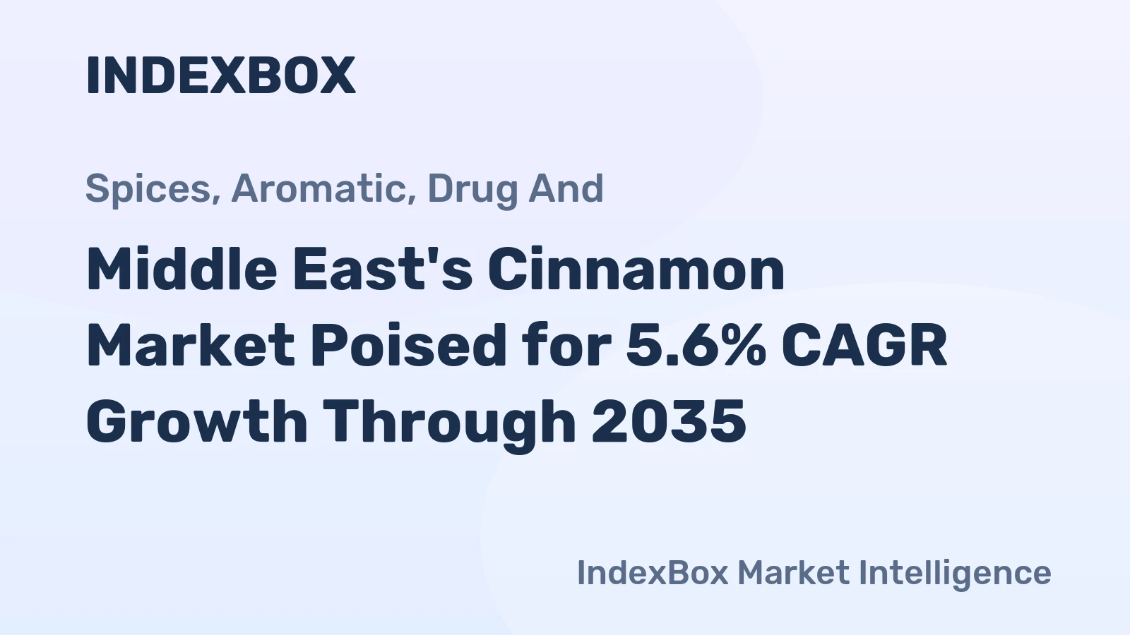 Middle East's Cinnamon Market Poised for 5.6% CAGR Growth Through 2035