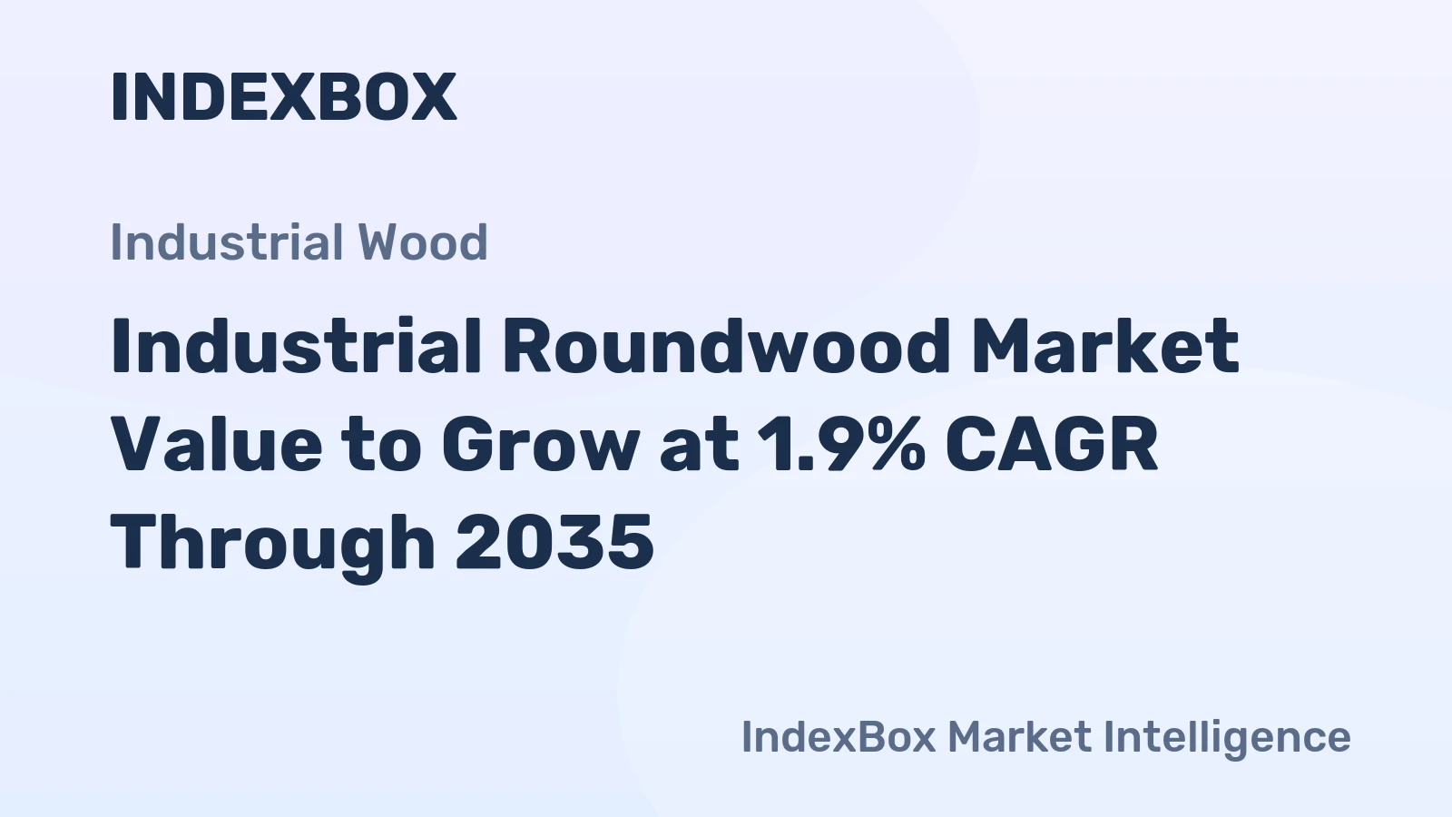 Industrial Roundwood Market Value to Grow at 1.9% CAGR Through 2035