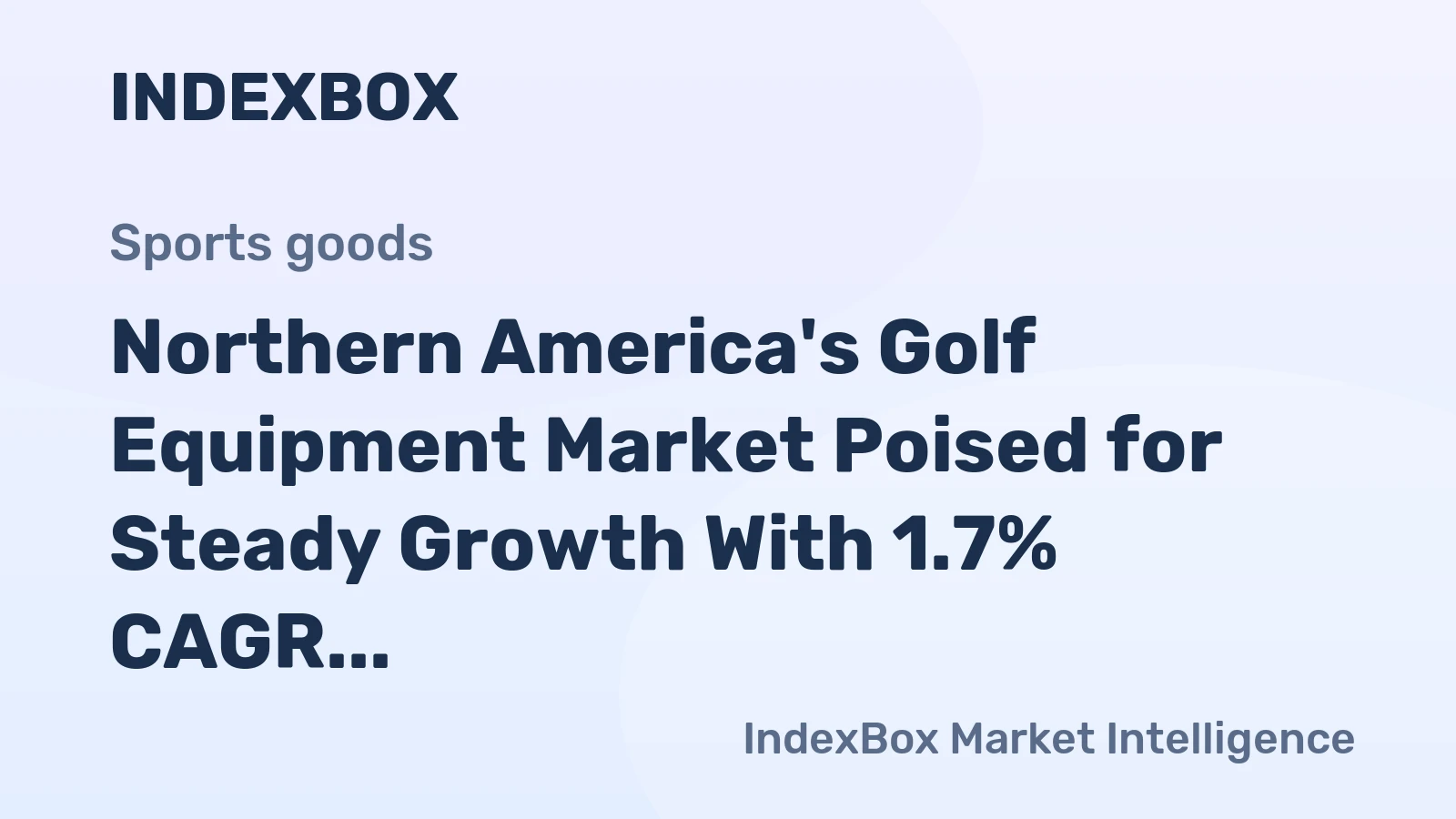 Northern America's Golf Equipment Market Poised for Steady Growth With 1.7% CAGR Through 2035