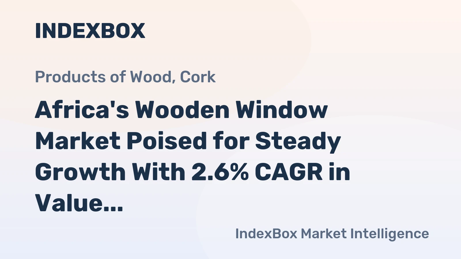 Africa's Wooden Window Market Poised for Steady Growth With 2.6% CAGR in Value Through 2035