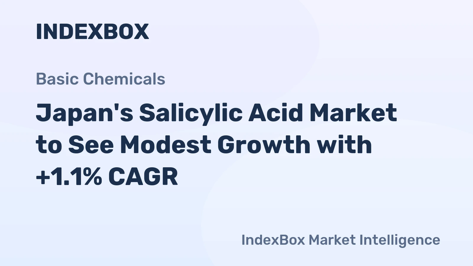 Japan's Salicylic Acid Market to See Modest Growth with +1.1% CAGR