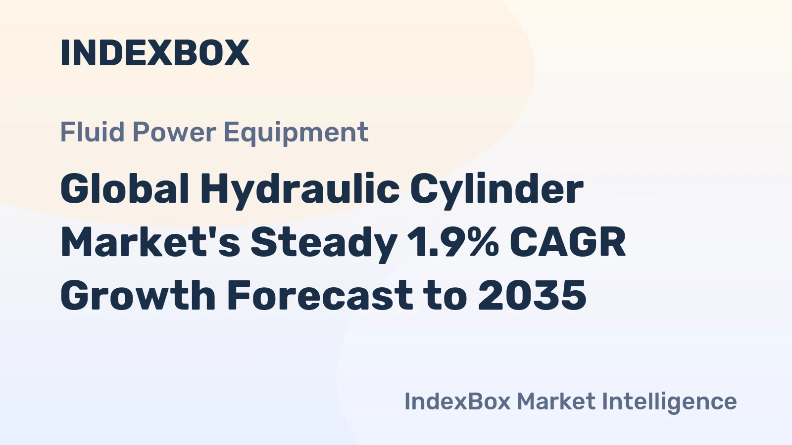 Global Hydraulic Cylinder Market's Steady 1.9% CAGR Growth Forecast to 2035