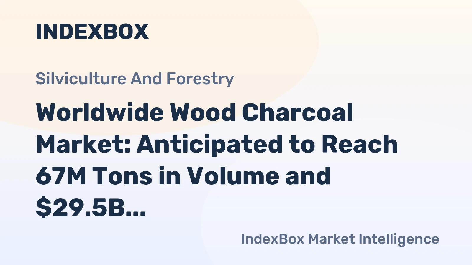 Worldwide Wood Charcoal Market: Anticipated to Reach 67M Tons in Volume and $29.5B in Value by 2035