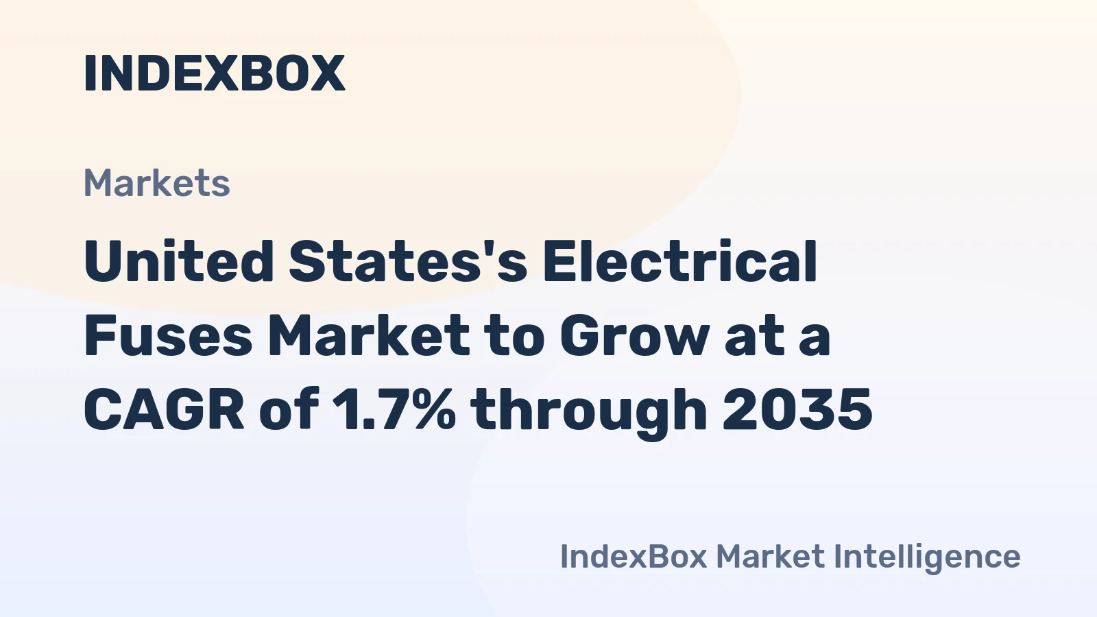 United States's Electrical Fuses Market to Grow at a CAGR of 1.7% through 2035
