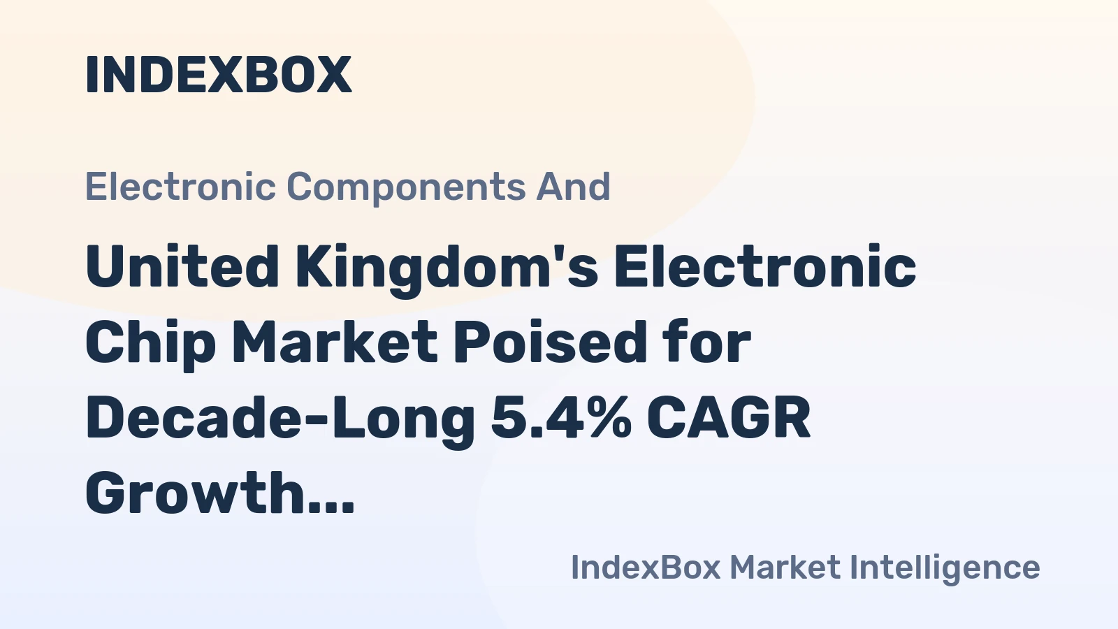 United Kingdom's Electronic Chip Market Poised for Decade-Long 5.4% CAGR Growth Despite 2024 Contraction