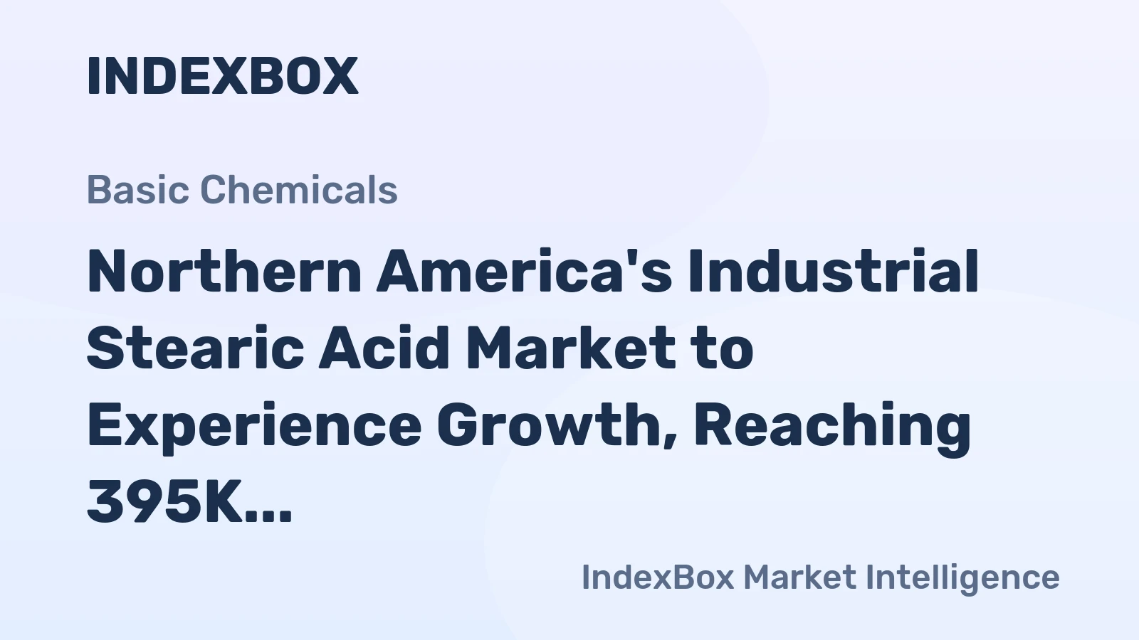 Northern America's Industrial Stearic Acid Market to Experience Growth, Reaching 395K Tons and $701M by 2035