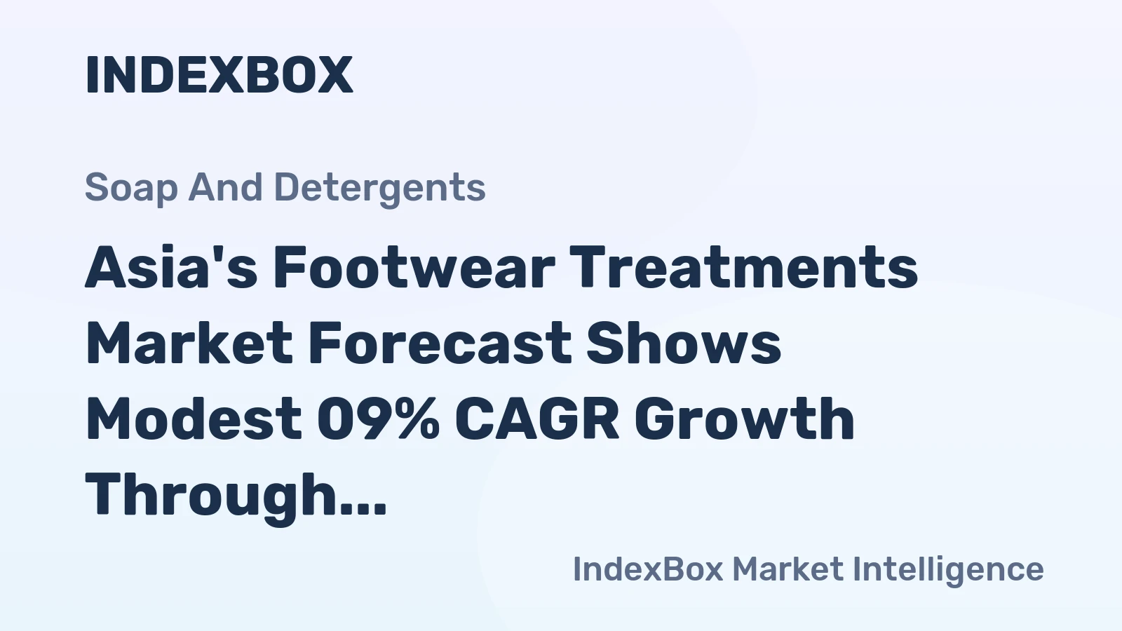 Asia's Footwear Treatments Market Forecast Shows Modest 09% CAGR Growth Through 2035