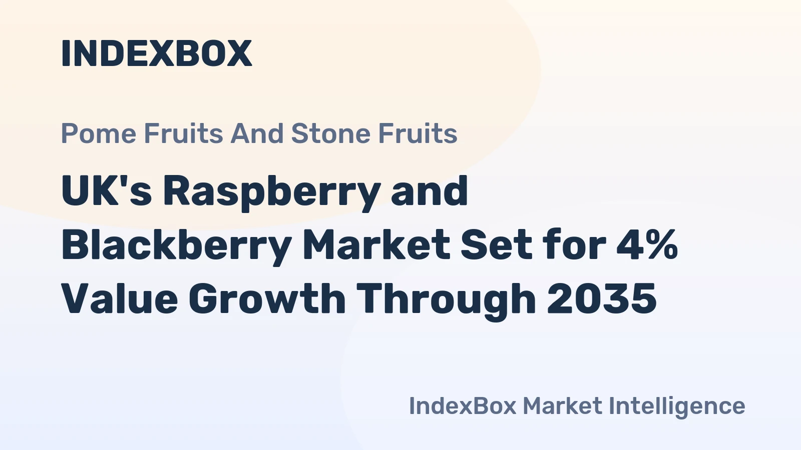UK's Raspberry and Blackberry Market Set for 4% Value Growth Through 2035