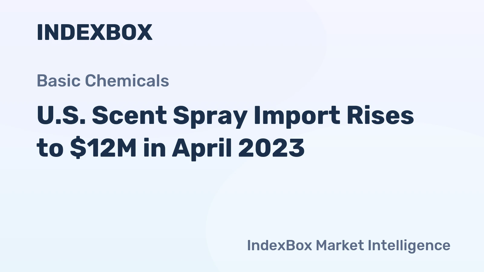 U.S. Scent Spray Import Rises to $12M in April 2023