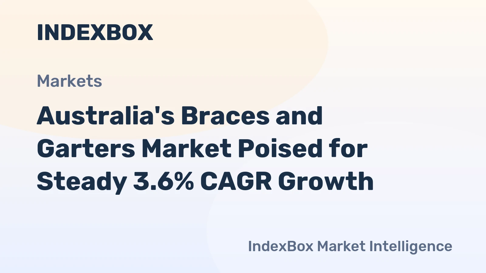 Australia's Braces and Garters Market Poised for Steady 3.6% CAGR Growth