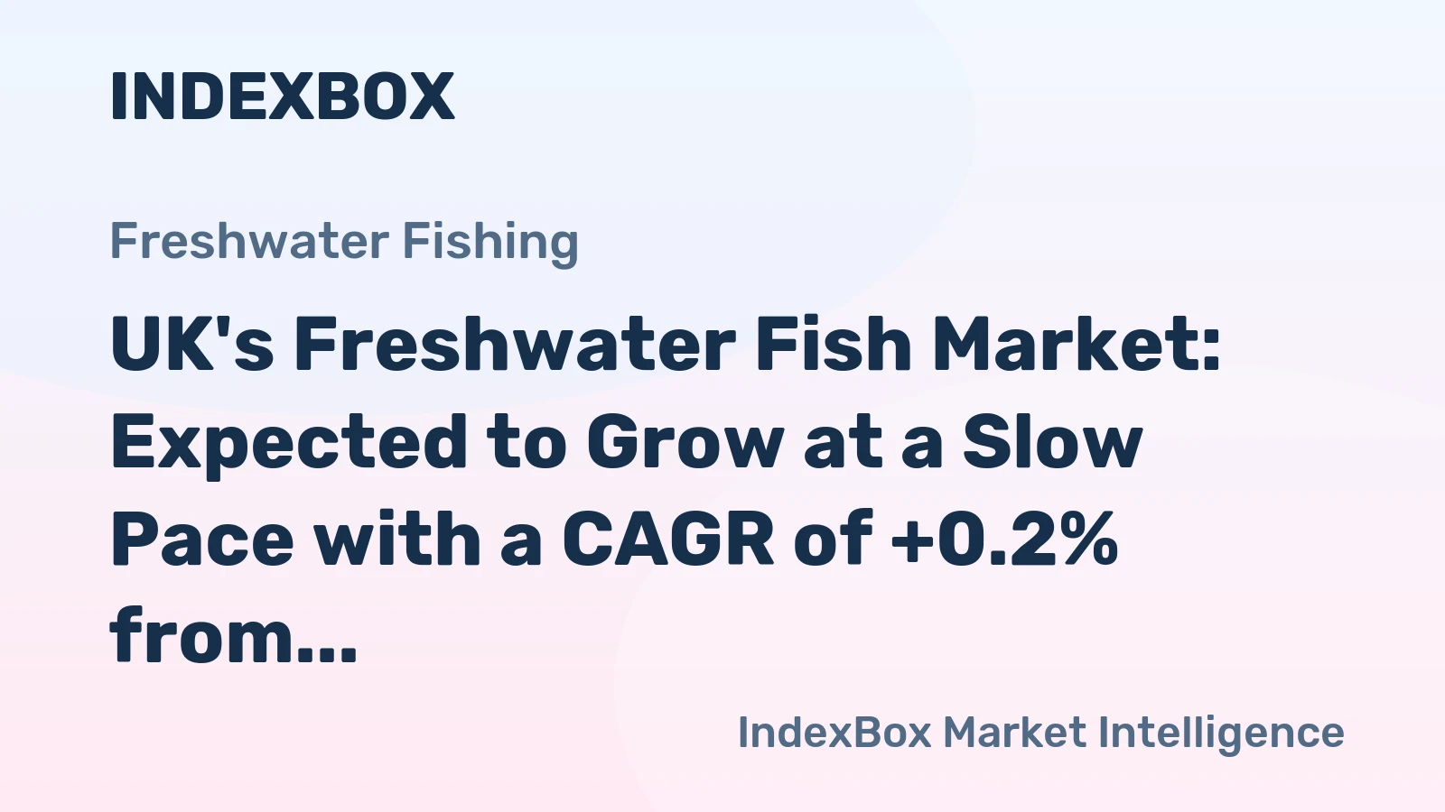 UK's Freshwater Fish Market: Expected to Grow at a Slow Pace with a CAGR of +0.2% from 2024 to 2035