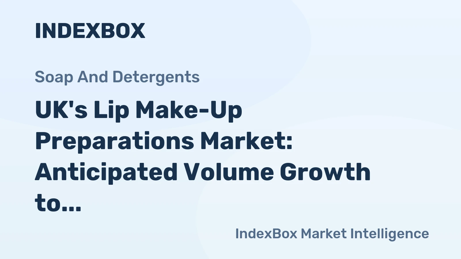 UK's Lip Make-Up Preparations Market: Anticipated Volume Growth to 6.2K Tons and Value Increase to $172M by 2035