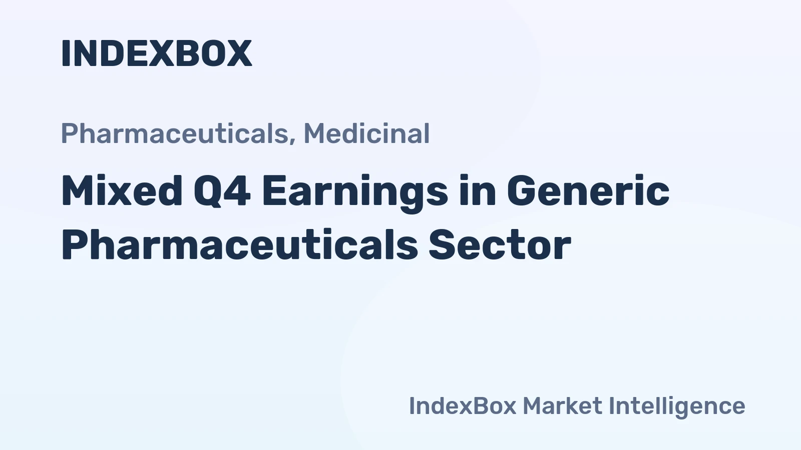 Mixed Q4 Earnings in Generic Pharmaceuticals Sector