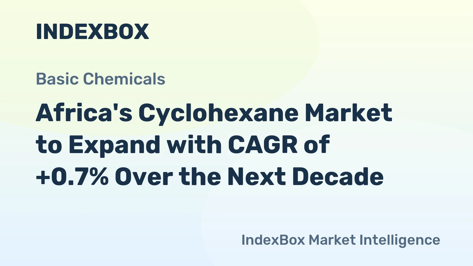 Africa's Cyclohexane Market to Expand with CAGR of +0.7% Over the Next Decade
