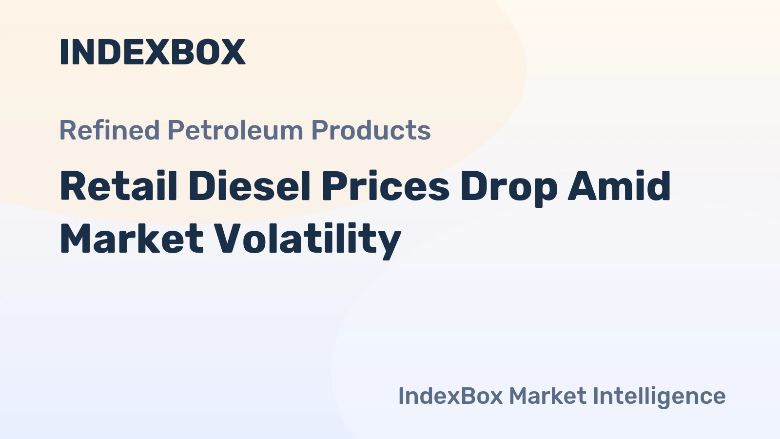Retail Diesel Prices Drop Amid Market Volatility