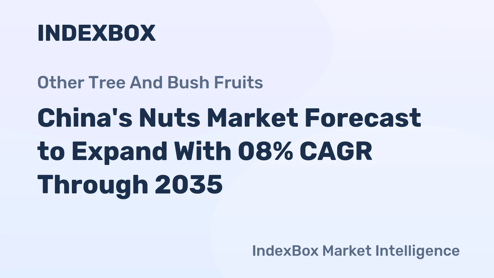 China's Nuts Market Forecast to Expand With 08% CAGR Through 2035
