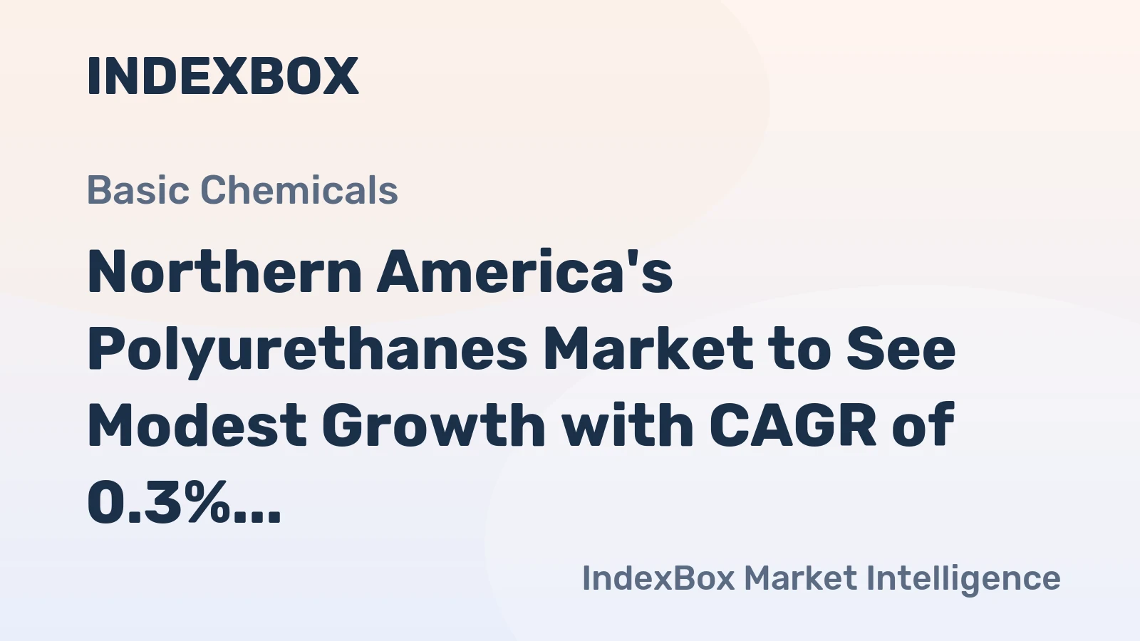 Northern America's Polyurethanes Market to See Modest Growth with CAGR of 0.3% by 2035