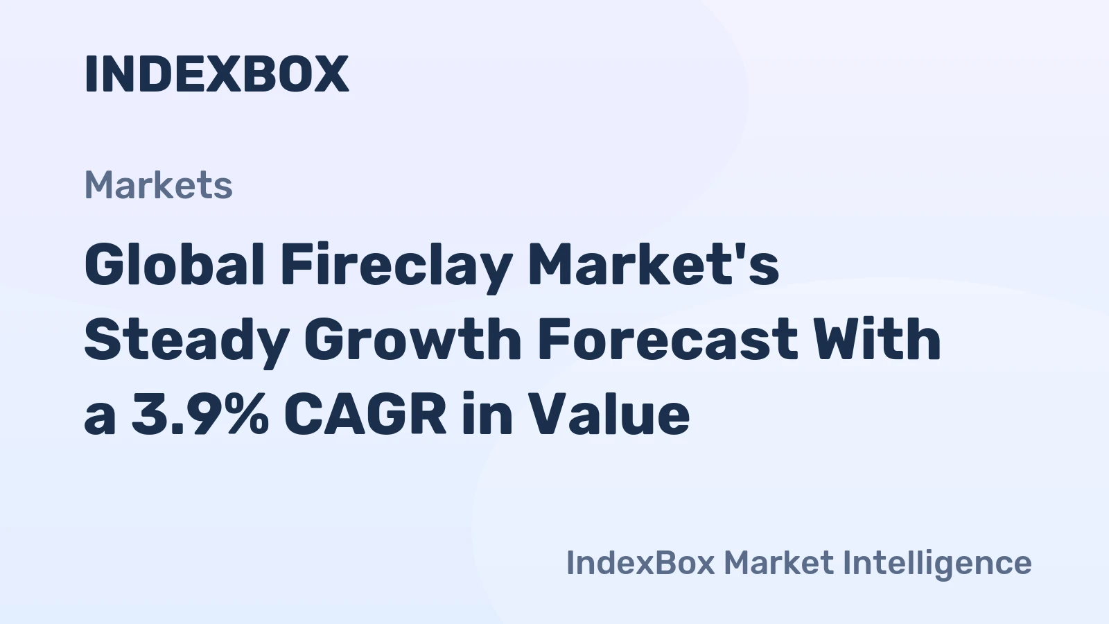 Global Fireclay Market's Steady Growth Forecast With a 3.9% CAGR in Value