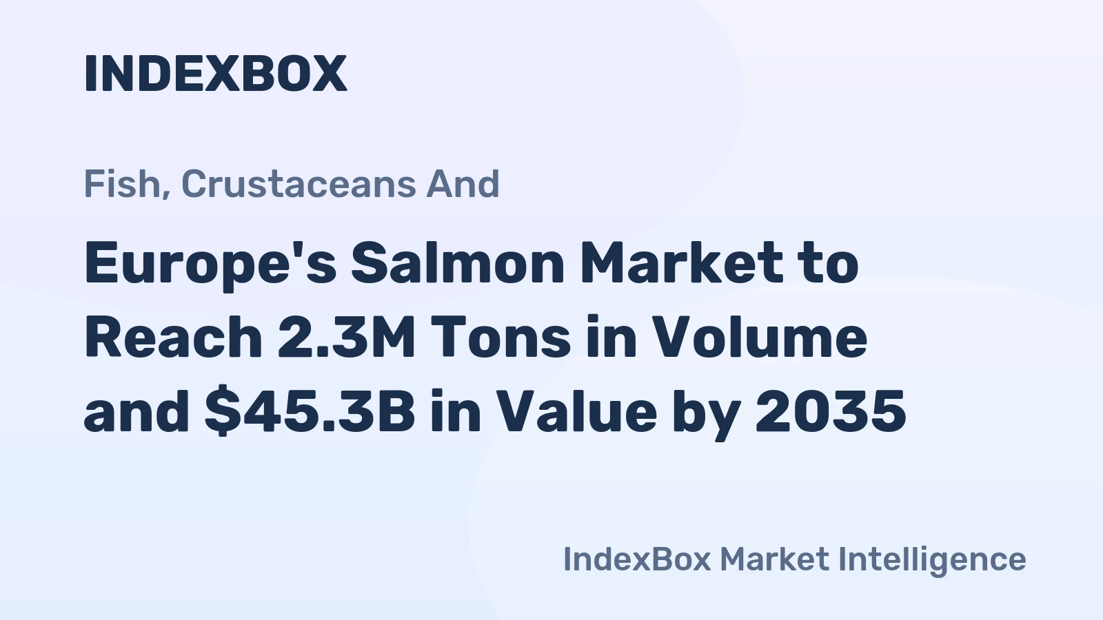 Europe's Salmon Market to Reach 2.3M Tons in Volume and $45.3B in Value by 2035