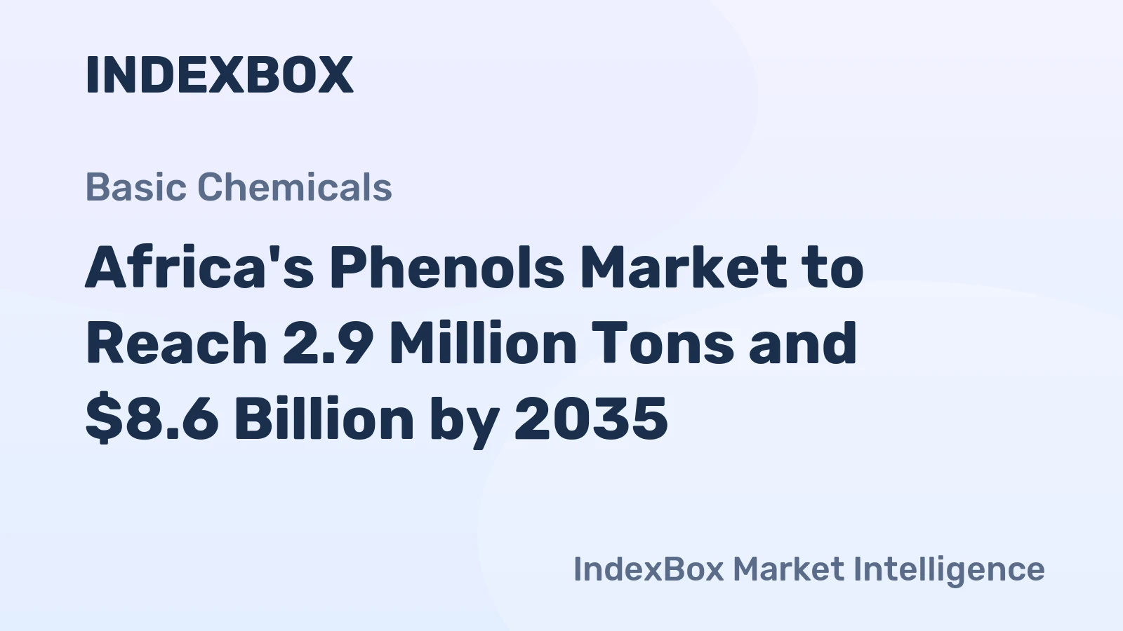 Africa's Phenols Market to Reach 2.9 Million Tons and $8.6 Billion by 2035