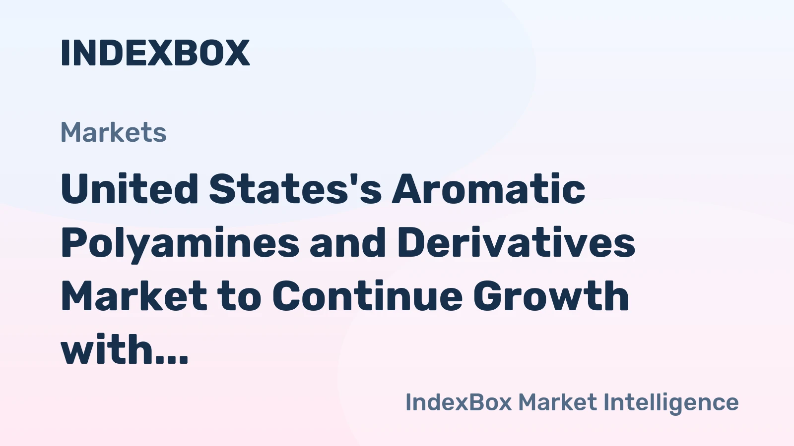 United States's Aromatic Polyamines and Derivatives Market to Continue Growth with Projected 1.3% Volume Increase to 106K Tons and 2.0% Value Increase to $476M by 2035