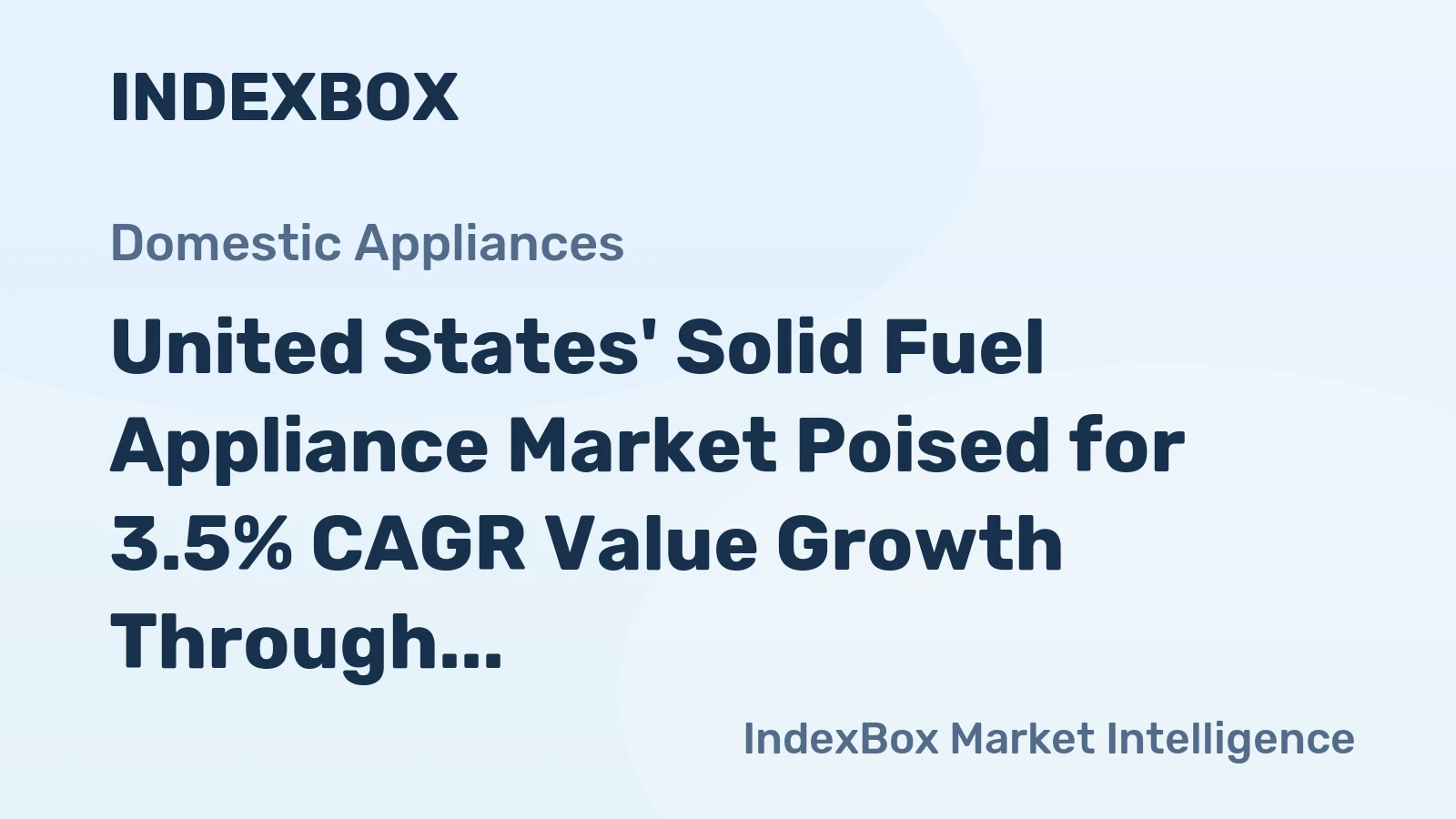 United States' Solid Fuel Appliance Market Poised for 3.5% CAGR Value Growth Through 2035
