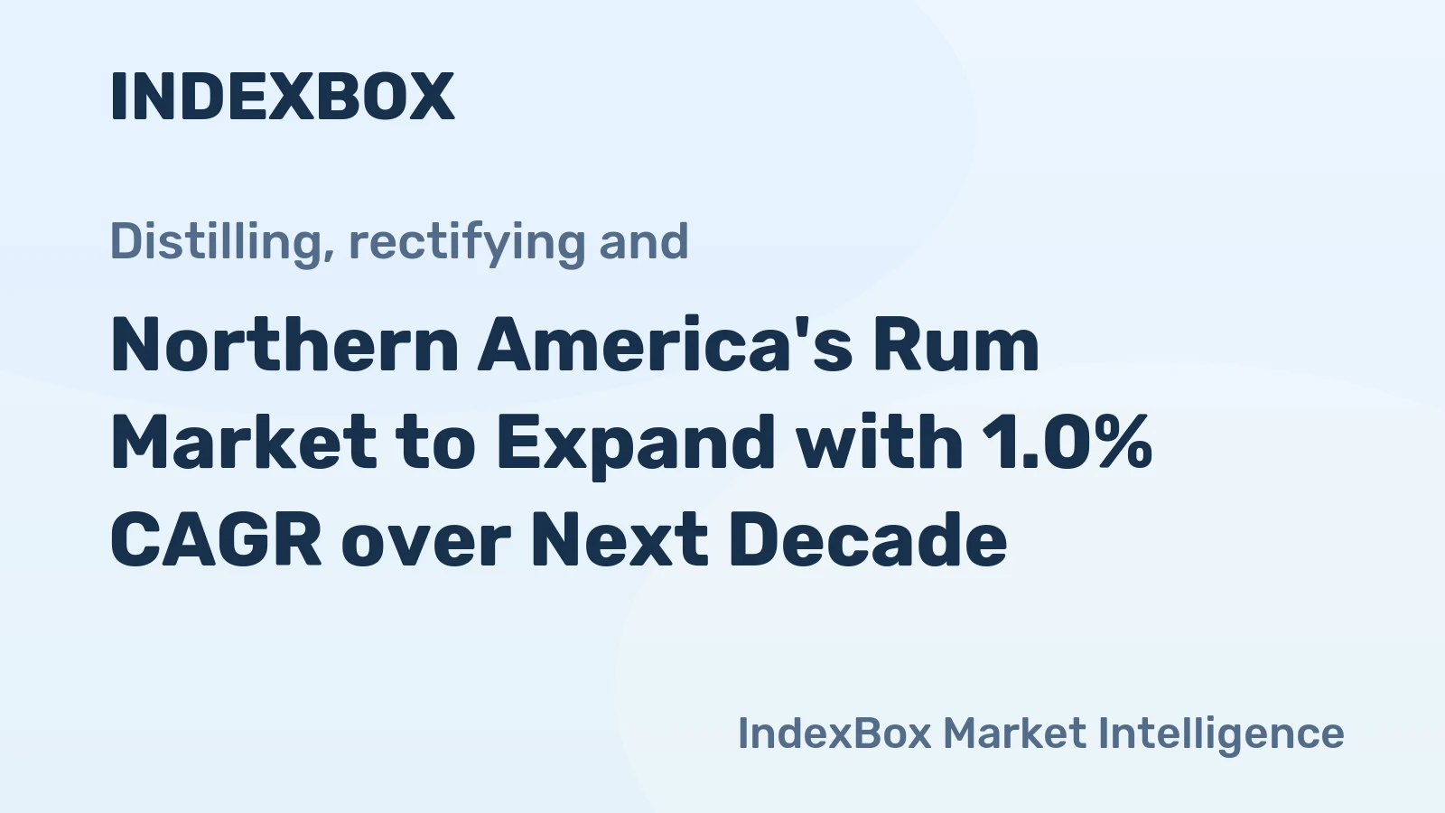 Northern America's Rum Market to Expand with 1.0% CAGR over Next Decade