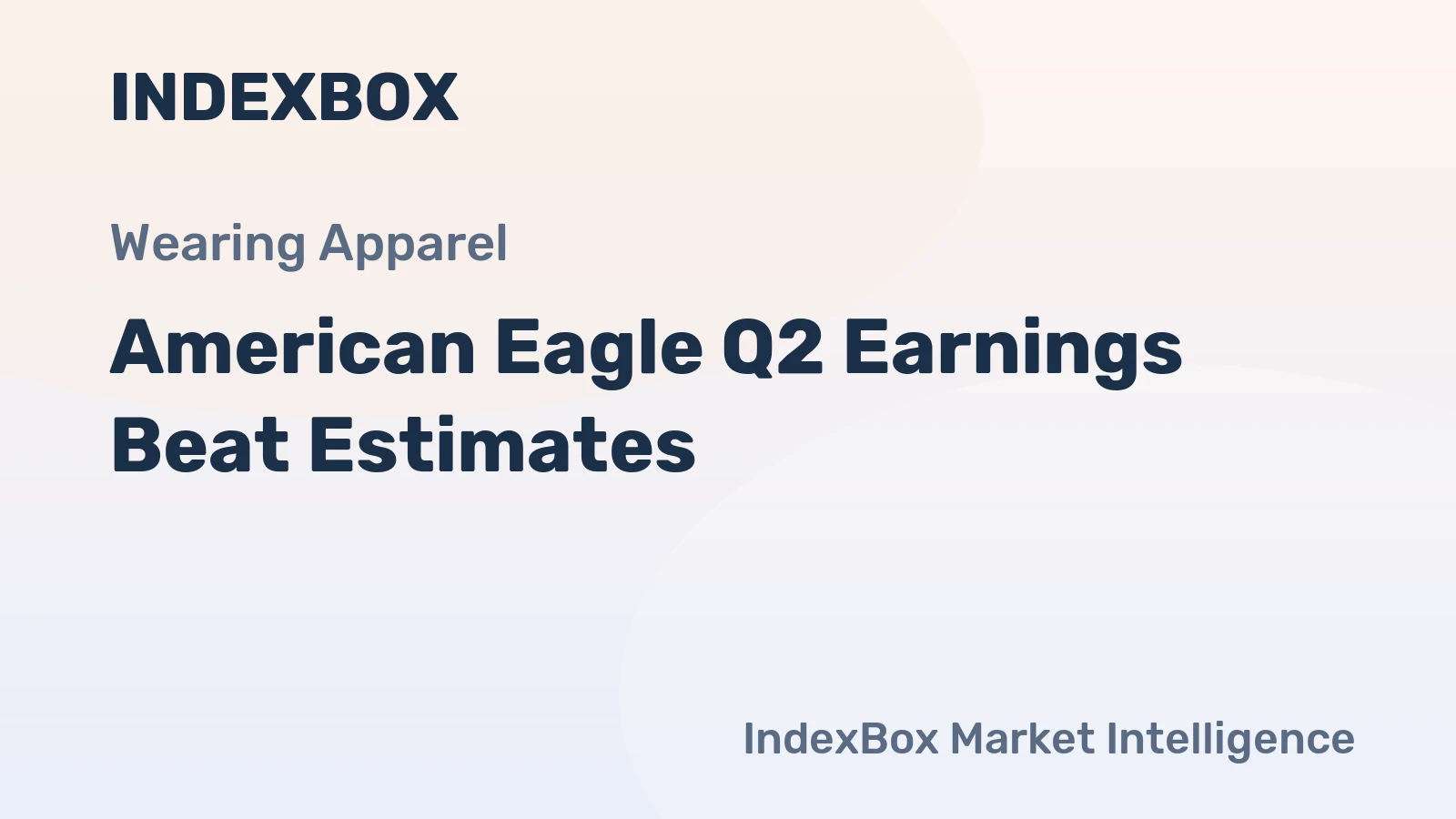 American Eagle Q2 Earnings Beat Estimates