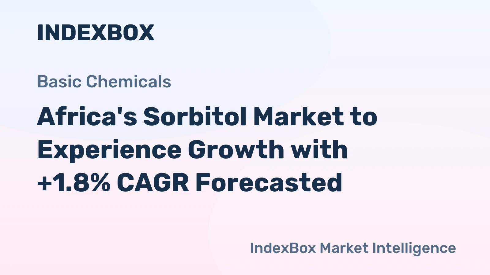 Africa's Sorbitol Market to Experience Growth with +1.8% CAGR Forecasted