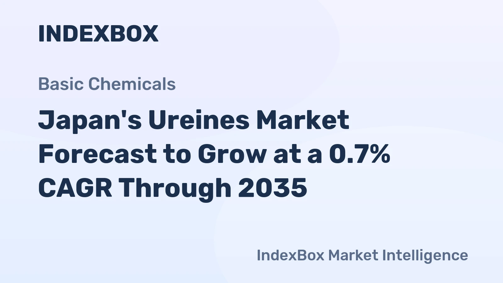 Japan's Ureines Market Forecast to Grow at a 0.7% CAGR Through 2035