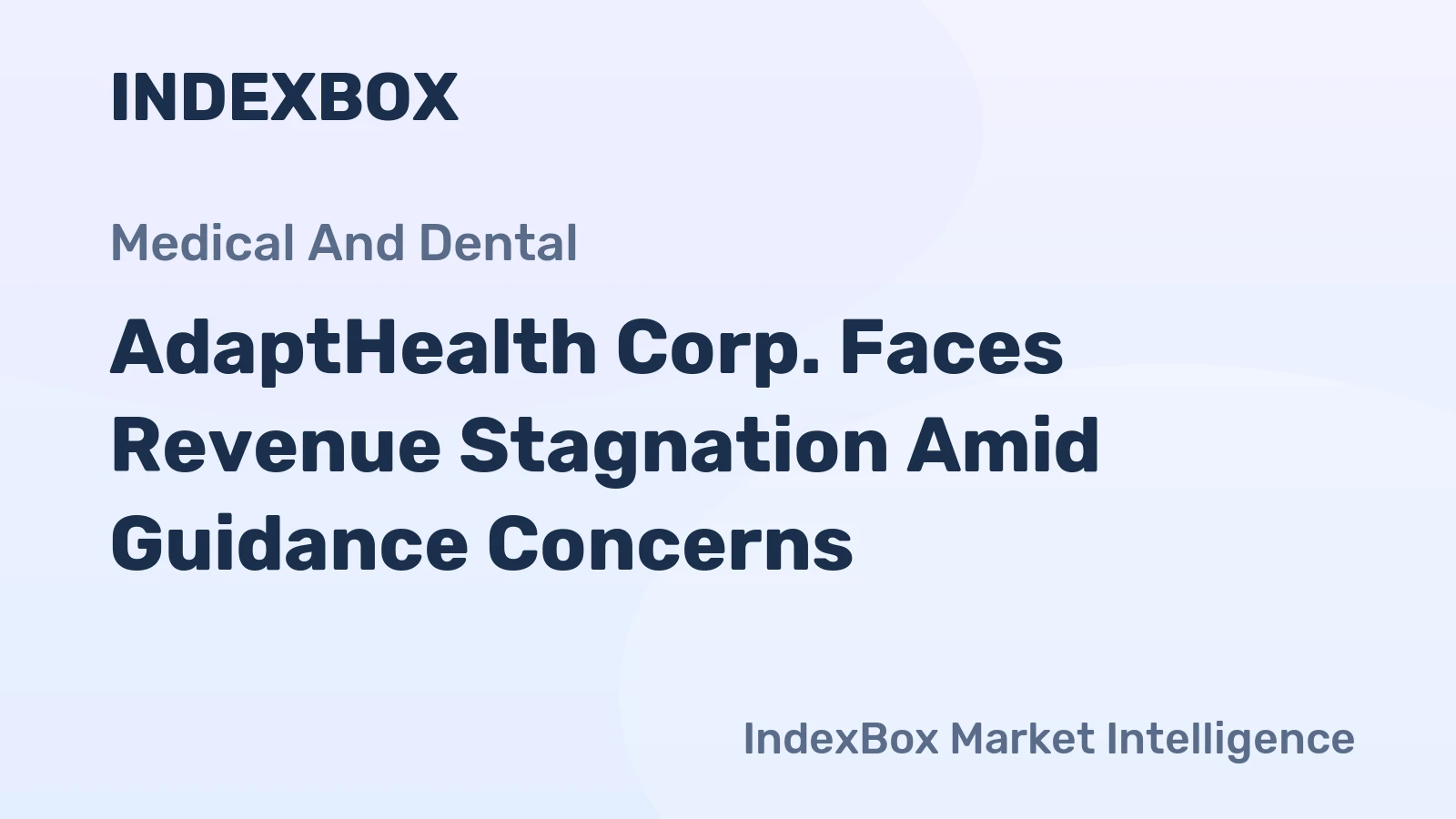 AdaptHealth Corp. Faces Revenue Stagnation Amid Guidance Concerns
