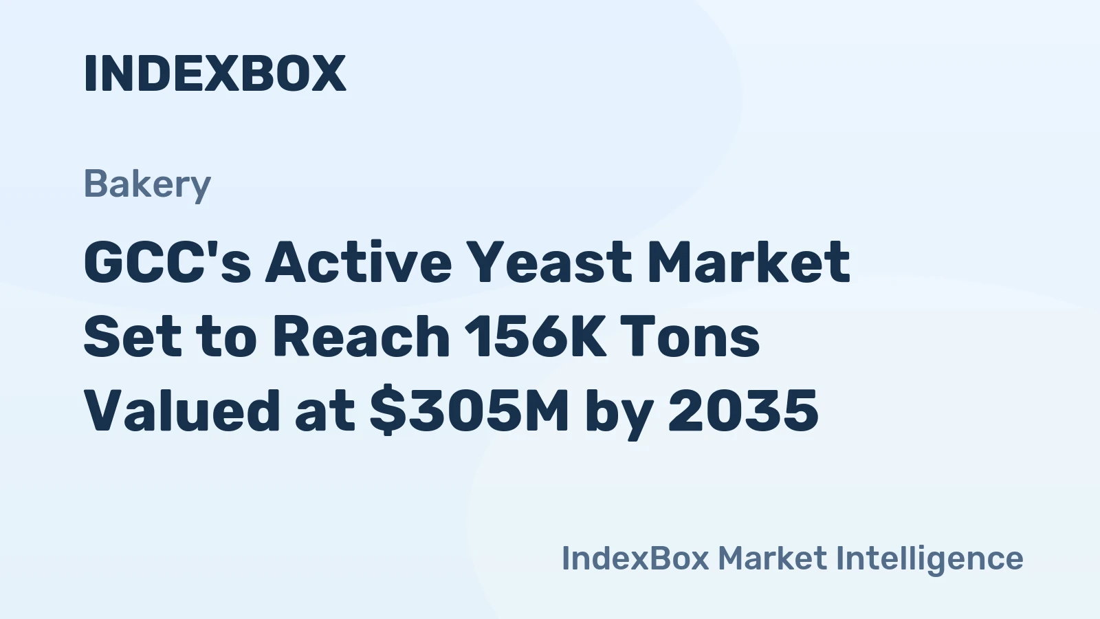 GCC's Active Yeast Market Set to Reach 156K Tons Valued at $305M by 2035