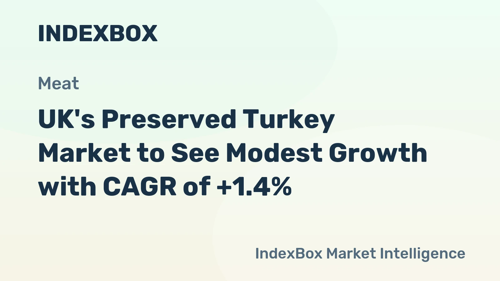 UK's Preserved Turkey Market to See Modest Growth with CAGR of +1.4%
