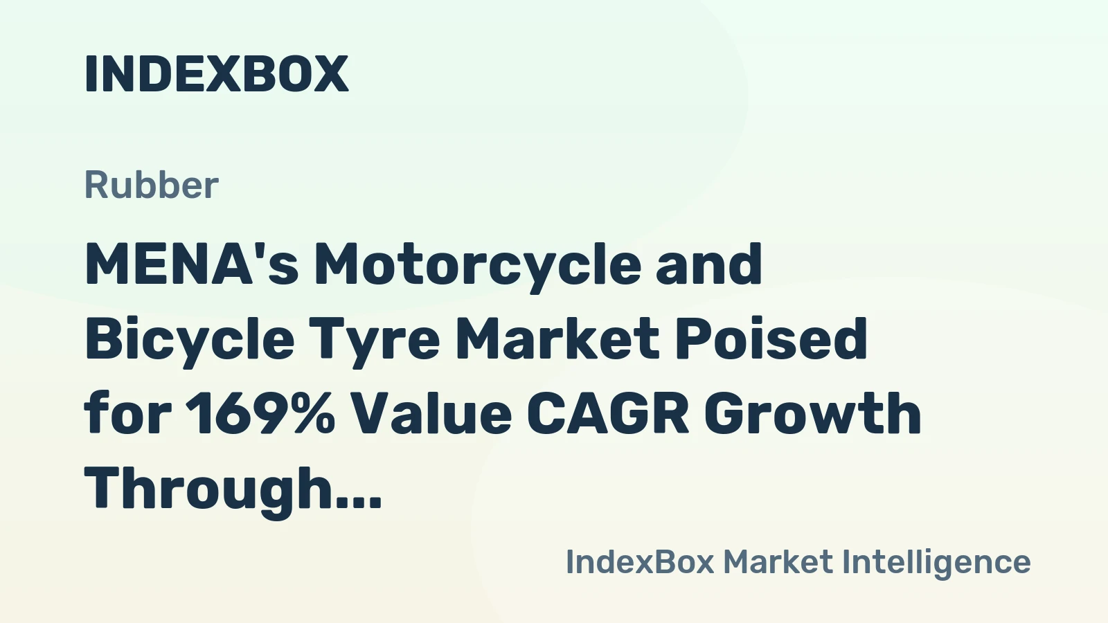 MENA's Motorcycle and Bicycle Tyre Market Poised for 169% Value CAGR Growth Through 2035