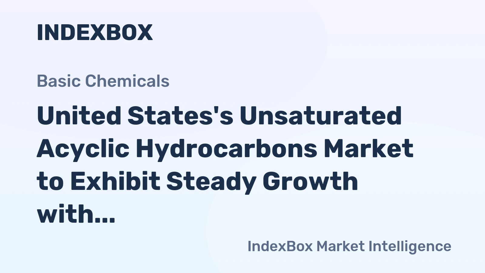 United States's Unsaturated Acyclic Hydrocarbons Market to Exhibit Steady Growth with a CAGR of +3.7% from 2024 to 2035