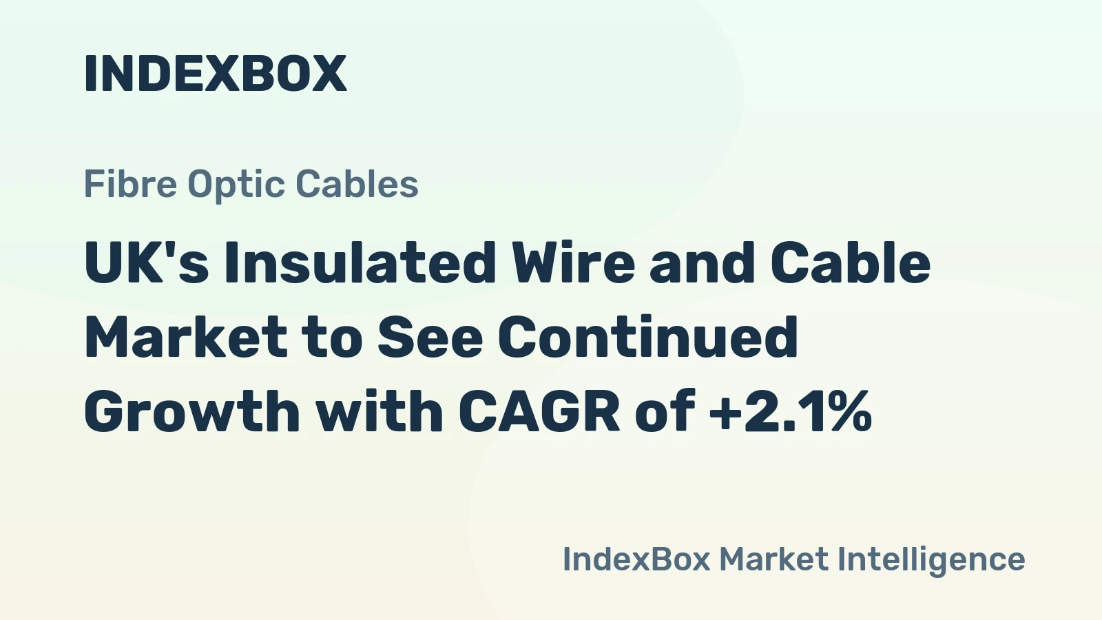 UK's Insulated Wire and Cable Market to See Continued Growth with CAGR of +2.1%