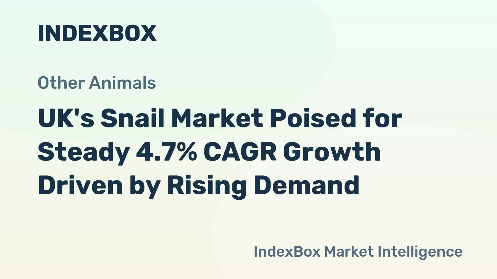 UK's Snail Market Poised for Steady 4.7% CAGR Growth Driven by Rising Demand
