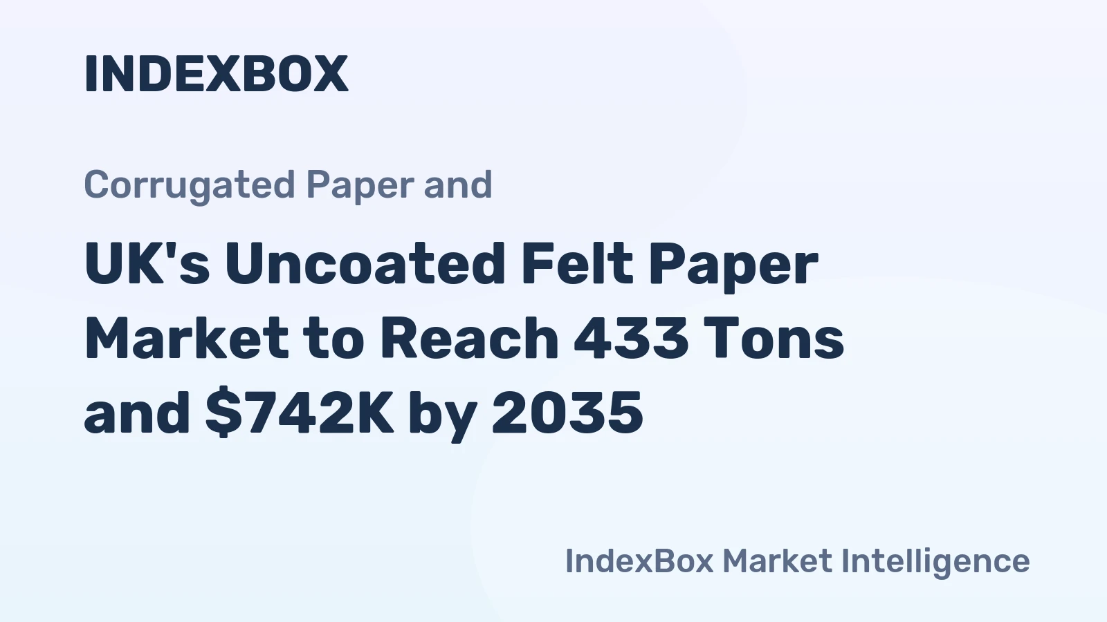 UK's Uncoated Felt Paper Market to Reach 433 Tons and $742K by 2035