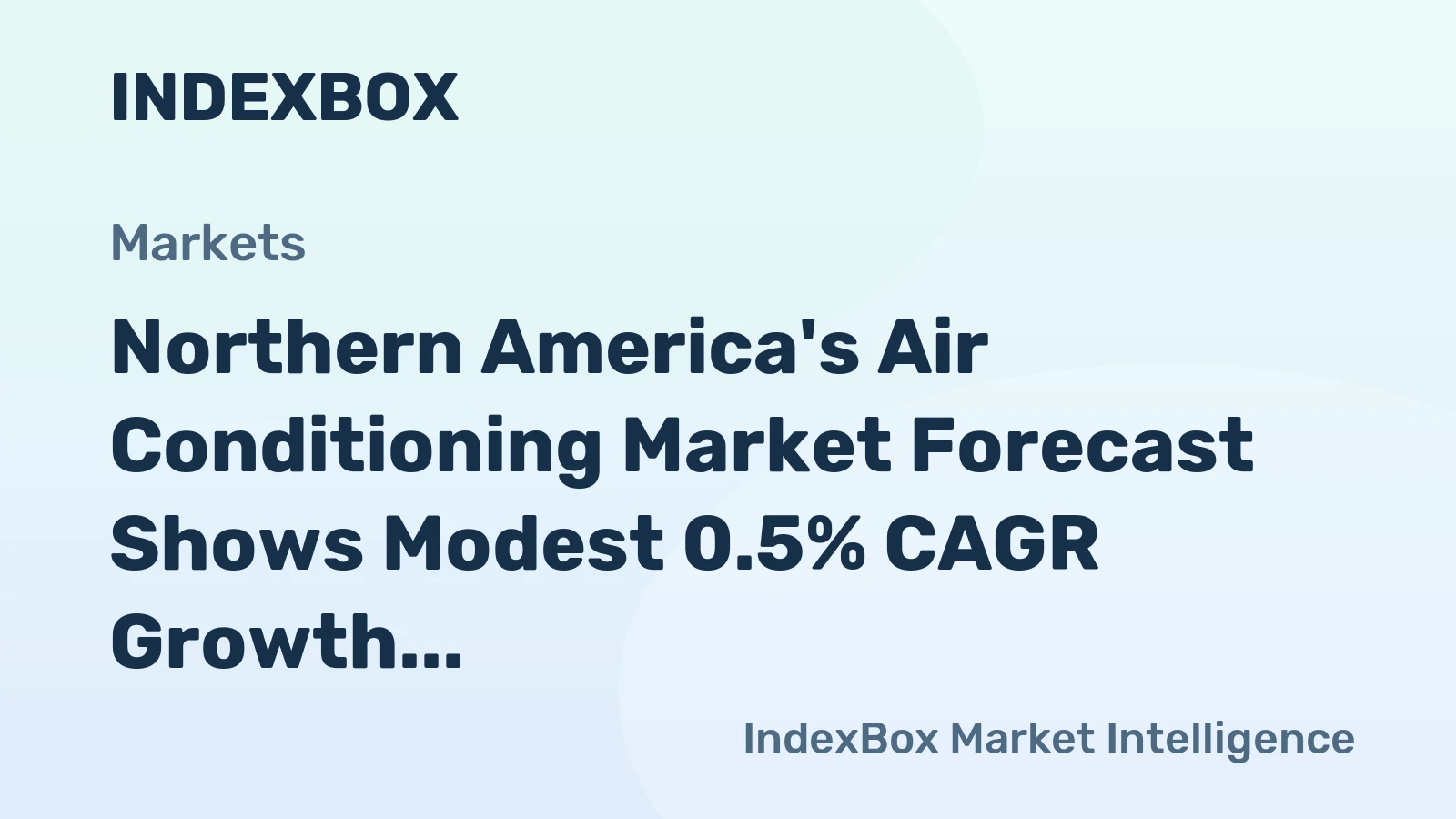 Northern America's Air Conditioning Market Forecast Shows Modest 0.5% CAGR Growth Through 2035