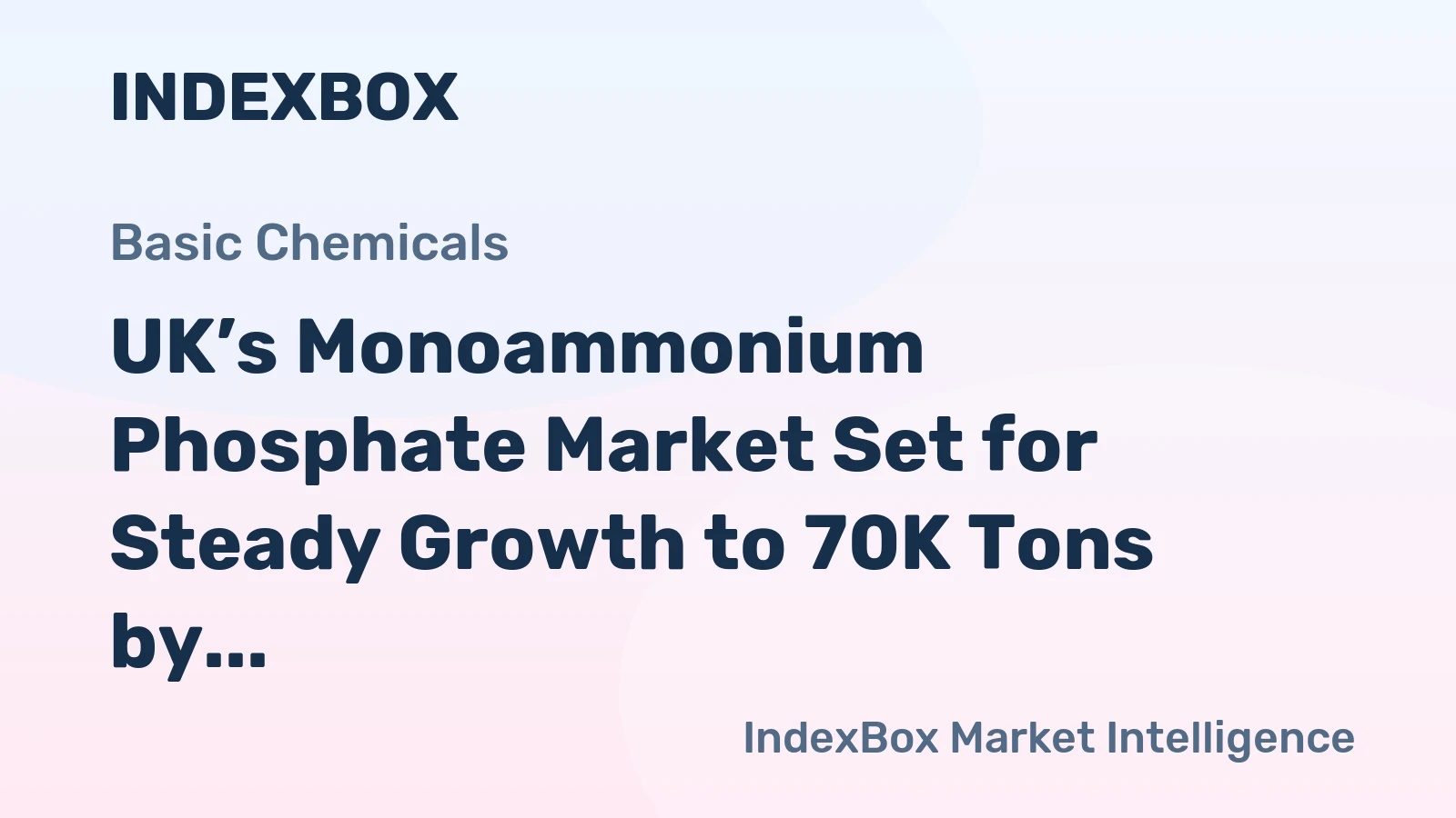 UK’s Monoammonium Phosphate Market Set for Steady Growth to 70K Tons by 2035