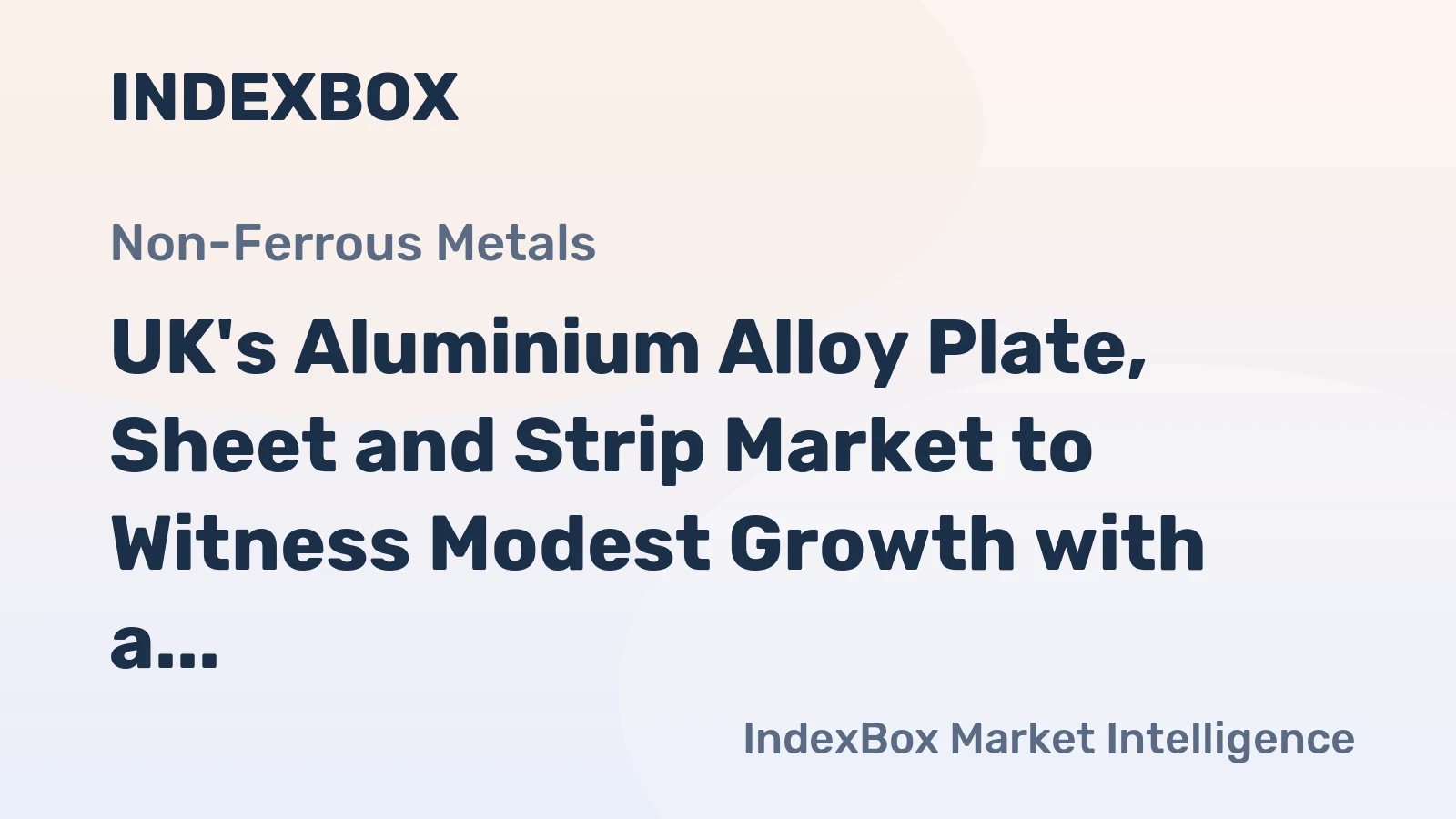 UK's Aluminium Alloy Plate, Sheet and Strip Market to Witness Modest Growth with a CAGR of +0.1% from 2024 to 2035