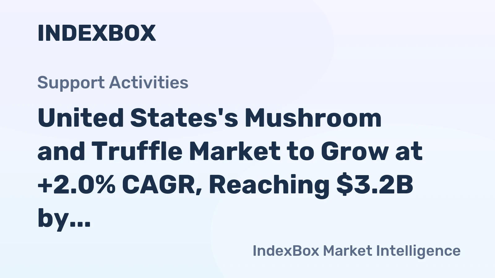 United States's Mushroom and Truffle Market to Grow at +2.0% CAGR, Reaching $3.2B by 2035