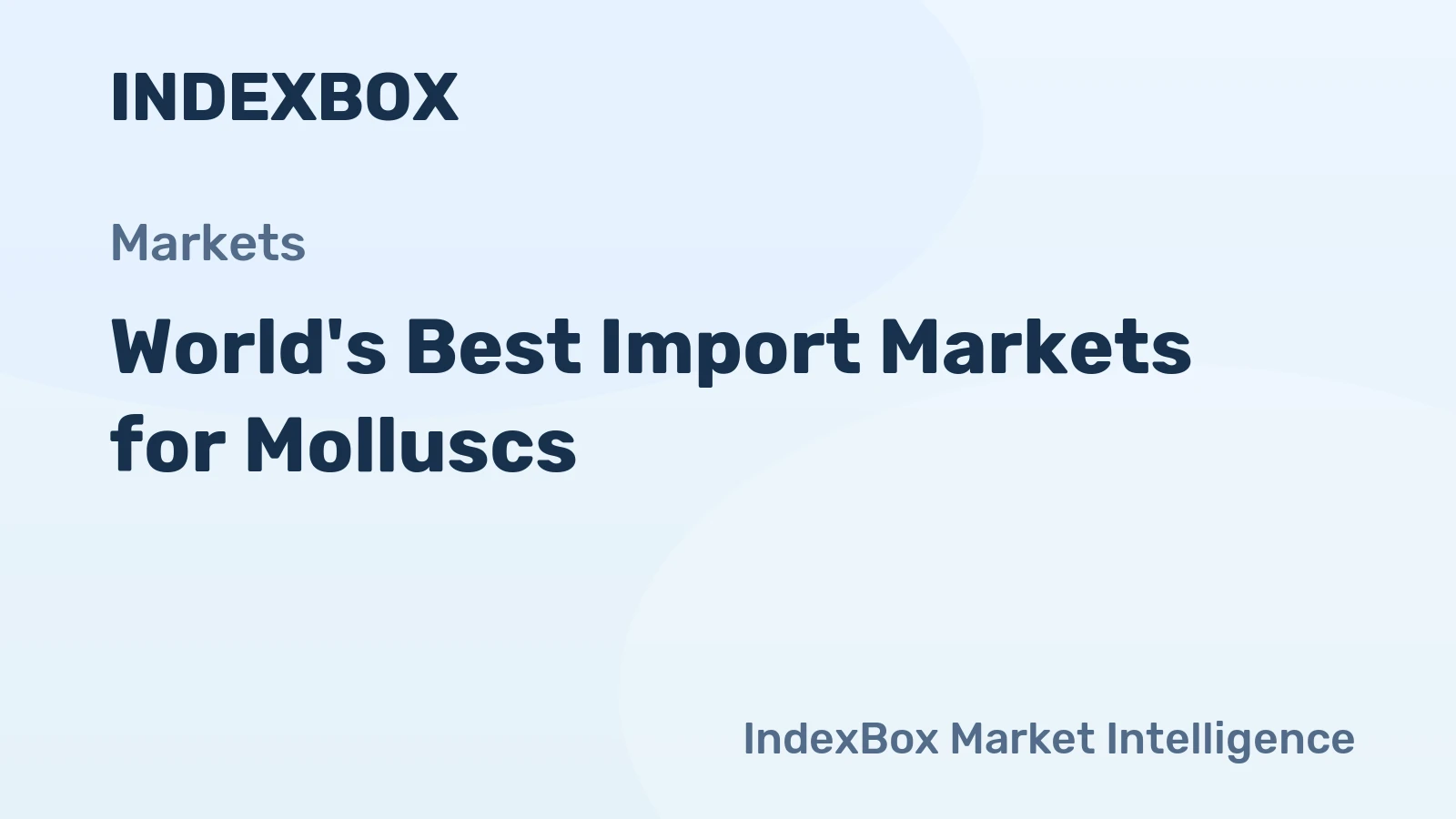 World's Best Import Markets for Molluscs