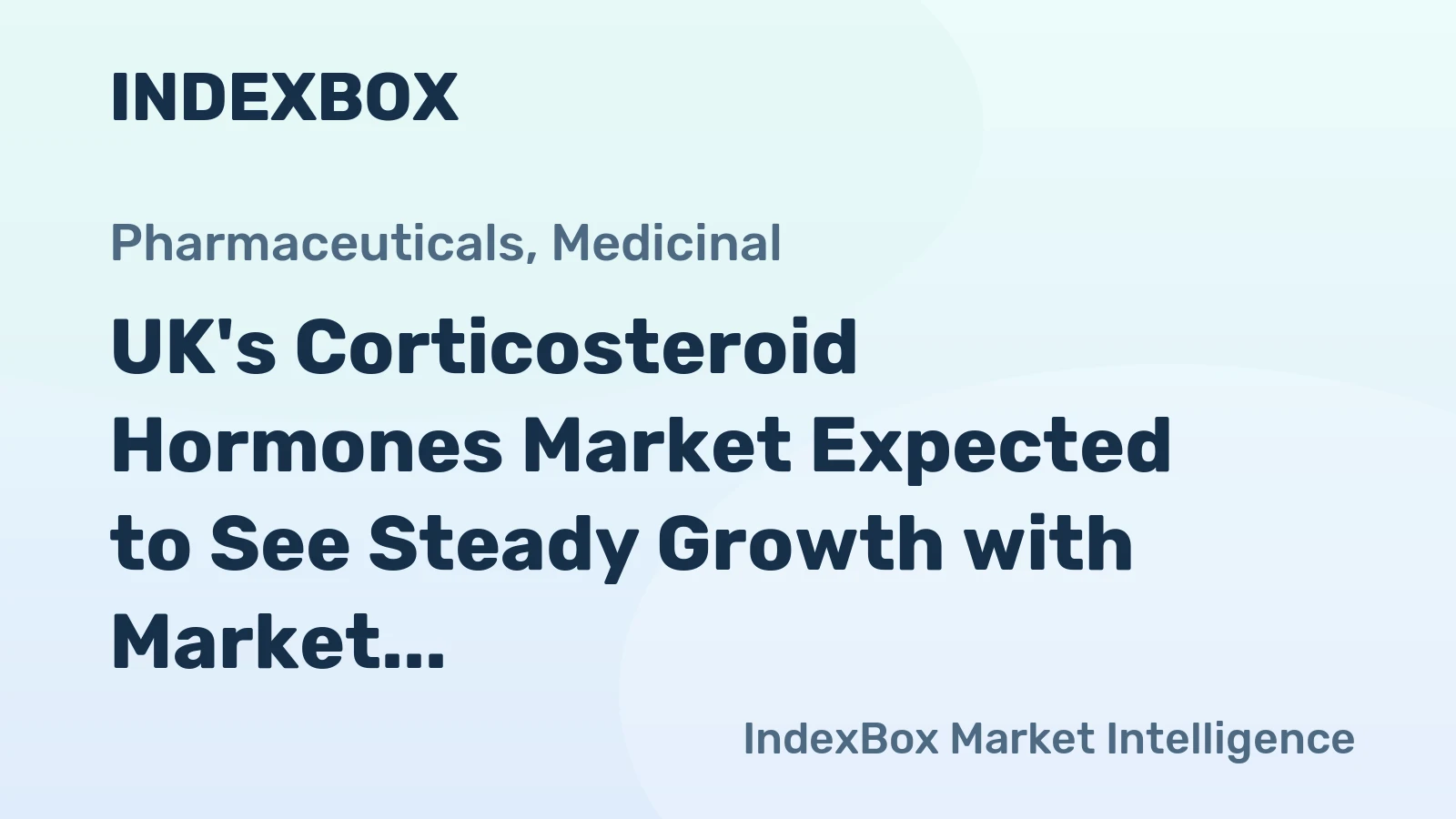UK's Corticosteroid Hormones Market Expected to See Steady Growth with Market Volume Reaching 4.4K Tons and Value Reaching $1.1B by 2035