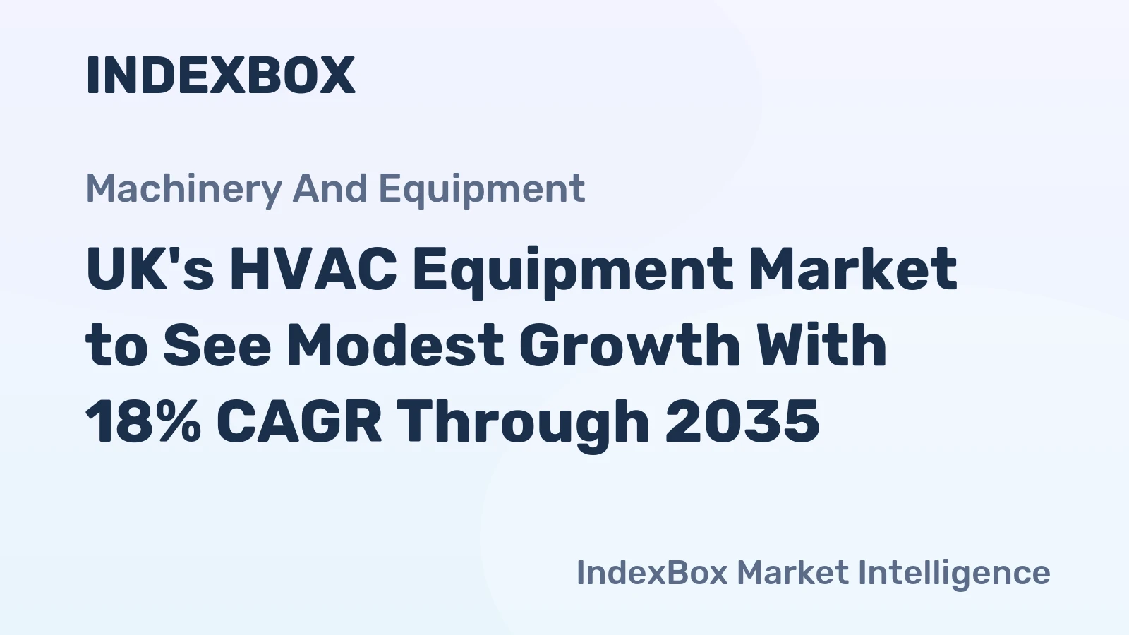 UK's HVAC Equipment Market to See Modest Growth With 18% CAGR Through 2035