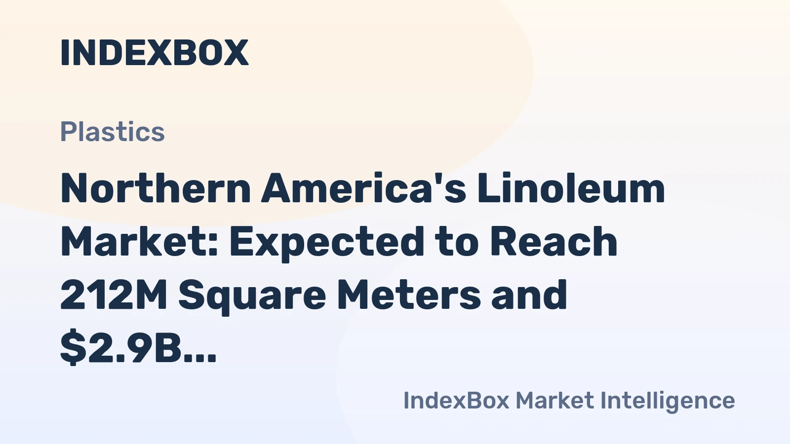Northern America's Linoleum Market: Expected to Reach 212M Square Meters and $2.9B by 2035