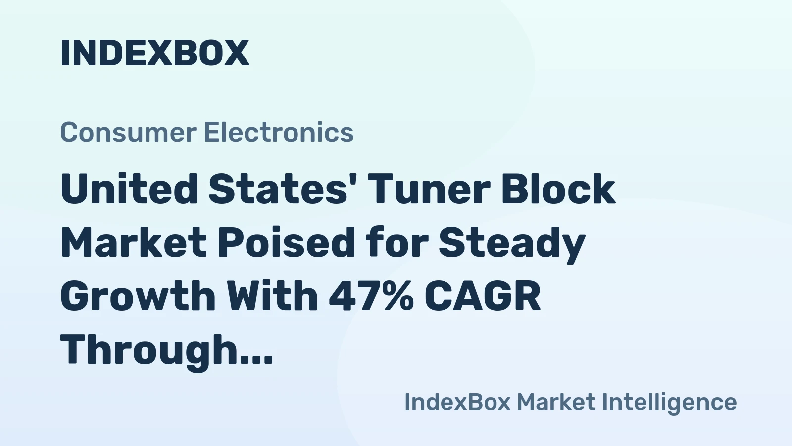 United States' Tuner Block Market Poised for Steady Growth With 47% CAGR Through 2035