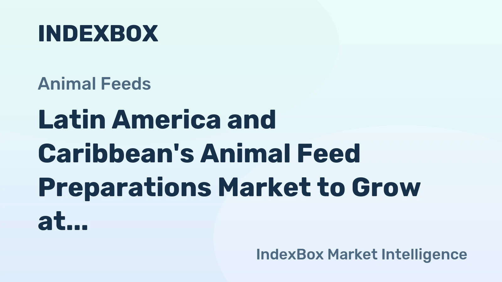 Latin America and Caribbean's Animal Feed Preparations Market to Grow at a CAGR of 0.3% by 2035, Reaching 89 Million Tons