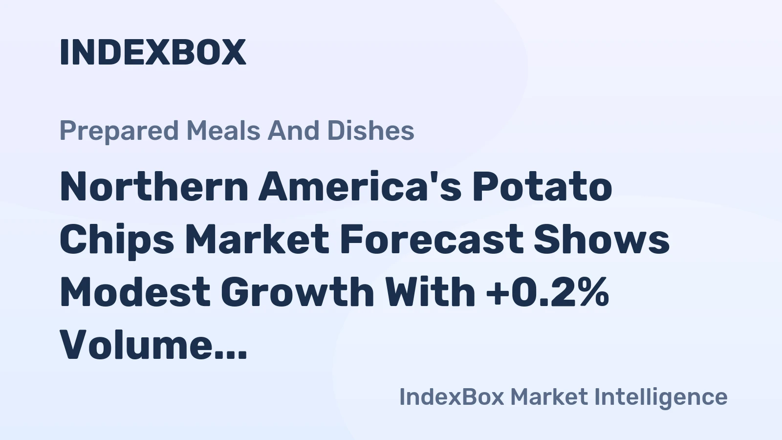 Northern America's Potato Chips Market Forecast Shows Modest Growth With +0.2% Volume CAGR Through 2035